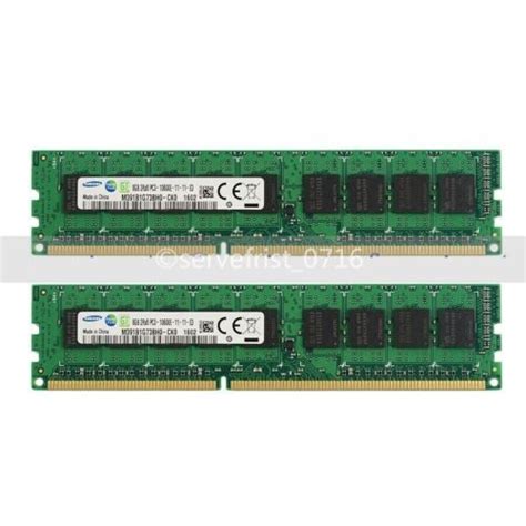 Samsung 8gb 16gb 32gb Ddr3 1333mhz Pc3 10600e 240pin Unbuffered Ecc
