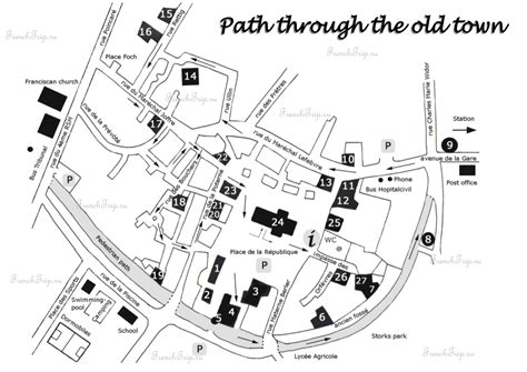 Rouffach Руффаш Эльзас Франция достопримечательности города