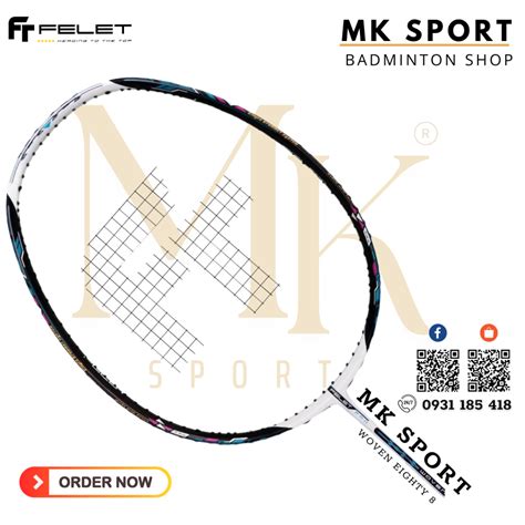 Vợt Cầu Lông Felet Woven Eighty 8 Chính Hãng