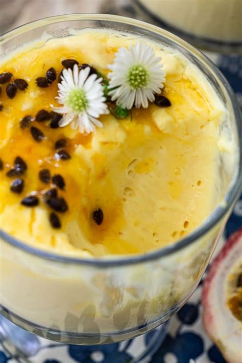 Passion Fruit Mousse Brazilian Recipe