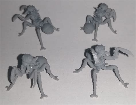 Free Stl File Insectoid Ant Warrior 🐜 ・3d Print Object To Download・cults