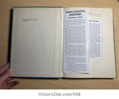 Famous Scientific Expeditions Book By Raymond Holden C1955 5q7gc2cwrce