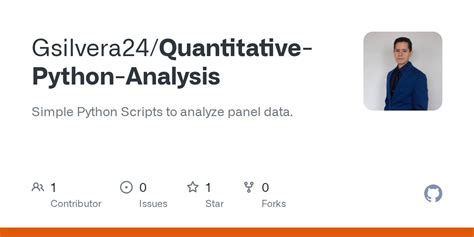 Github Gsilvera24quantitative Python Analysis Simple Python Scripts