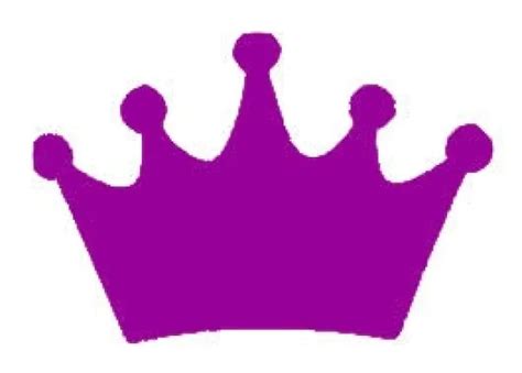 Princess Crown Purple Vinyl Decal 4x4 Vinylprincesscrowndecal4purple