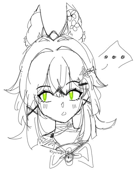 Kirara Sketch Genshin Impact Hoyolab
