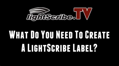 How To Lightscribe What You Need To Use And Make A Lightscribe Label Youtube