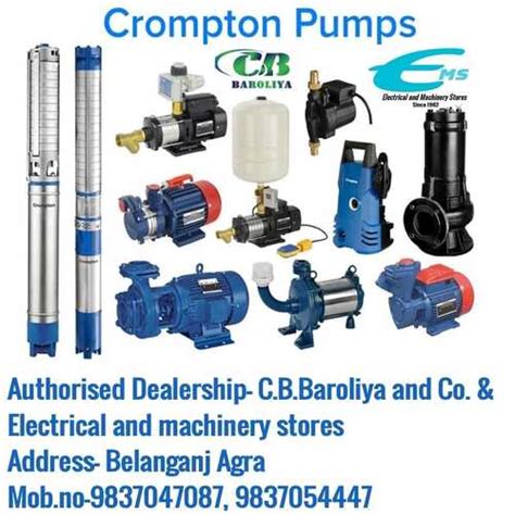 Crompton Pumps At 16500 Inr In Agra Uttar Pradesh Cbbaroliya And Company