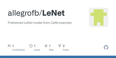 Github Allegrofblenet Pretrained Lenet Model From Caffe Example