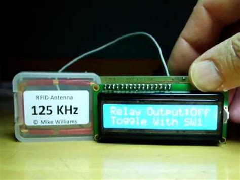 SIMPLE RFID PCB KHz READER KIT WITH LCD NO ARDUINO IN SIGHT YouTube