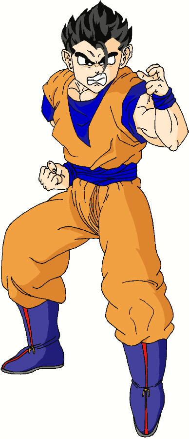 Gohan Color By Theminx On Deviantart