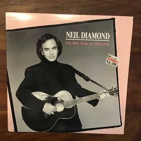Neil Diamond Vinyl Album The Best Years Of Our Lives Etsy