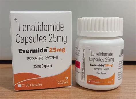 Lenalidomide Capsule 25mg At Rs 2795bottle Anti Cancer Tablet In