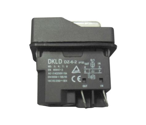 Выключатель магнитный DKLD DZ-6-2 250V 15A - ремонт и сервисное ...