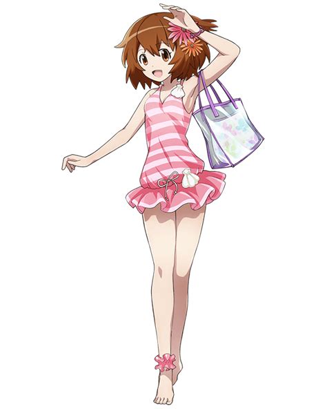 Safebooru 1girl D Ankle Cuffs Arm Up Armpits Bag Barefoot Bracelet