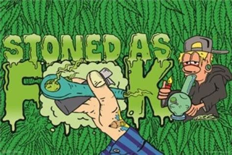 Art Of Trog Stoned Poster 36 X 24