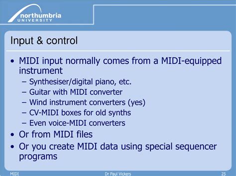 PPT MIDI PowerPoint Presentation Free Download ID