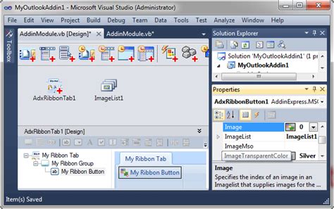 Add Ribbon Tab Command