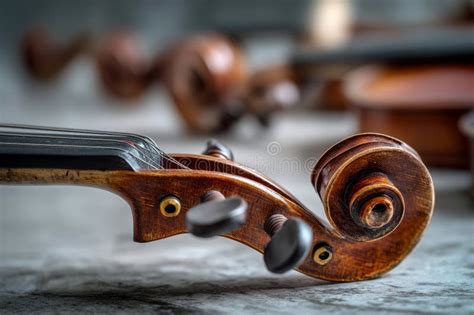 Classical Violins Lying On Textured Stone Ground Stock Image Image Of Handcraft Acoustic