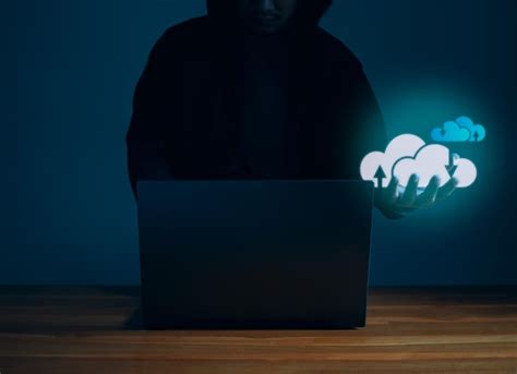 Premium Photo Hackers Work On Laptops In The Dark Concepts Of