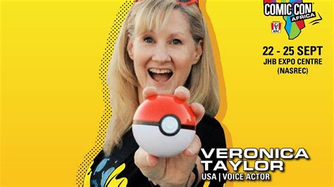Comic Con Africa 2023 Welcomes The Voice Of Ash Ketchum Veronica