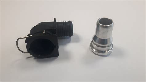 Set Nw12 Aluminium Las Koppeling Nw12 90 Graden Aansluiting Ø 19 Mm