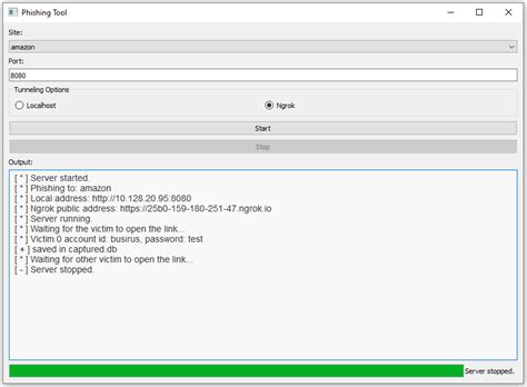 Github Busirus Pyqt Phishing Tool A Versatile Phishing Tool With A User Friendly Gui For