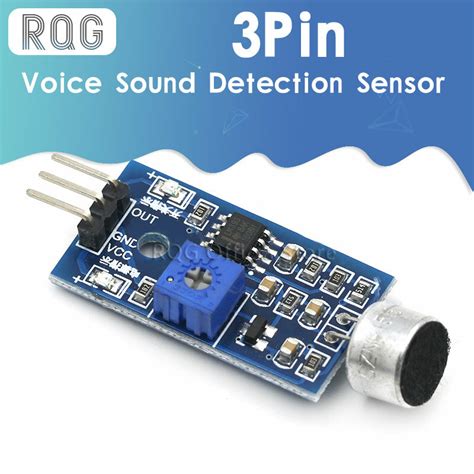 Módulo De Sensor De Detección De Sonido De Voz De 3 Pines Robot
