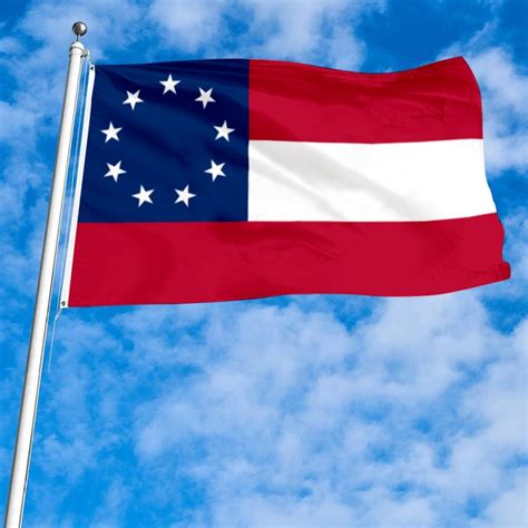 The Confederate States Of America May 1861 July 1861 Flag