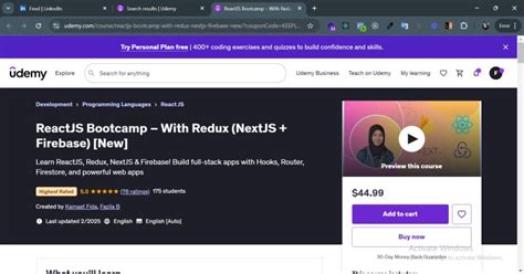 Fazila Bano On Linkedin Reactbootcamp Reactjs Reduxtoolkit Nextjs Firebase Webdevelopment