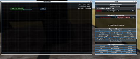 event input confusion r fromthedepths