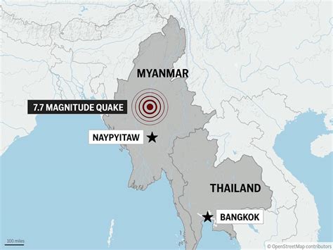 Myanmar Thailand Earthquake Live Updates Over 1000 Dead Officials