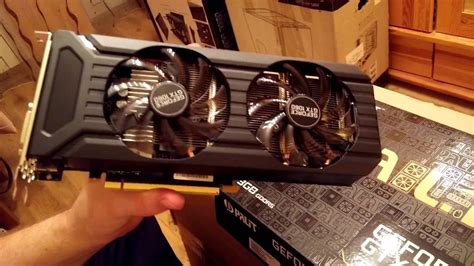 Palit GeForce GTX 1060 DUAL 3G - Распаковка и первый обзор. - YouTube