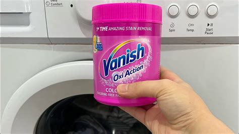 How To Use Vanish Stain Remover Powder At Keith Criswell Blog