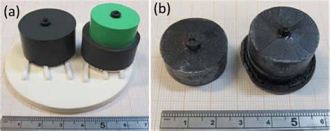 Photographs Of The A Initial A And B Sample Assemblies Ie Prior To Download Scientific
