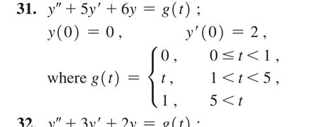 Solved Solve The Given Initial Value Problem Using The