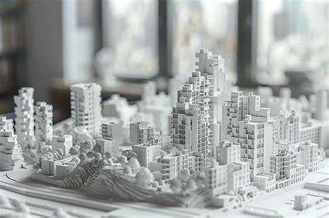 Premium Photo Architectural Models And Maquettes Of Proposed Bui