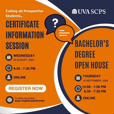 Uva Scps Looking To Advance Your Career And Continue Your Education Register Now To Learn