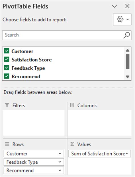 how to filter values with greater than in excel pivot table excel insider
