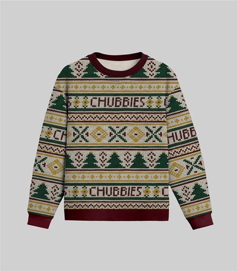George Kittle Chubbies Ugly Sweater Teepeepz