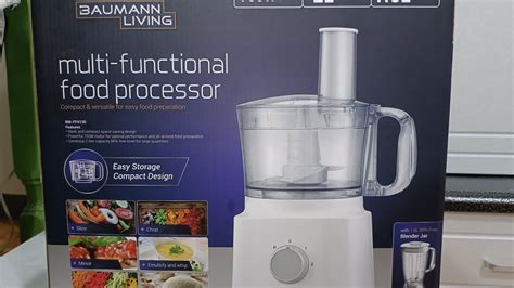 Multi Functional Food Processor Baumann Living Sandr Cabanatuan Nueva
