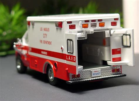 My Code 3 Diecast Fire Truck Collection Ford E 350 Los Angeles Fire