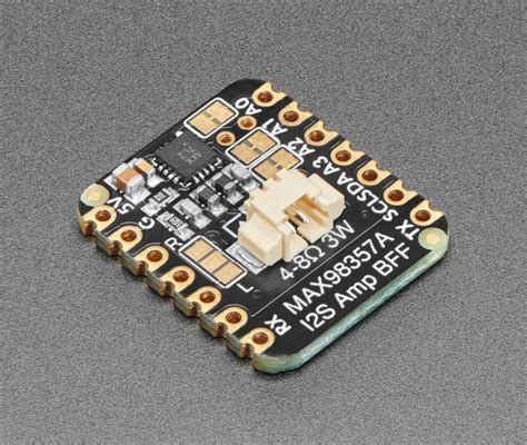 Adafruit I2s Amplifier Bff Für Qt Py Und Xiao Max98357 3 Watt Verstärker Gpio Kaufen Bei