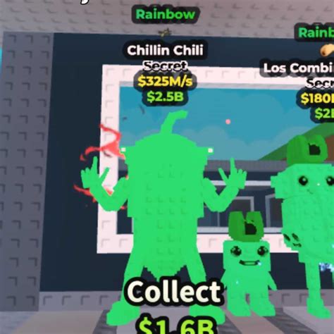 Rainbow Chillin Chili 325m S Steal A Brainrot Sab