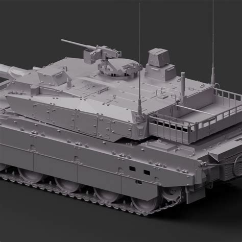 3d Printable Japanese Jgsdf Type 10 Mbt By The Military Industrial Complex