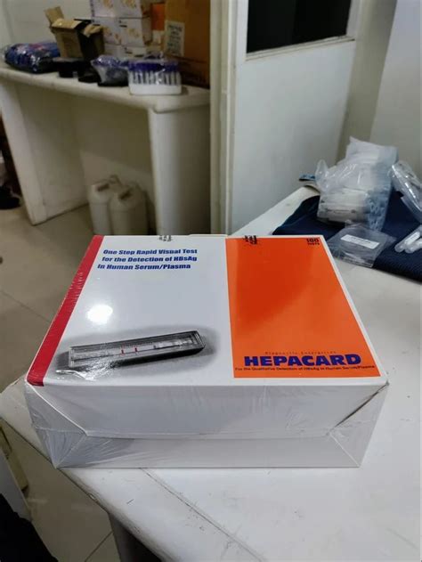 Hepacard Test Kit At ₹ 1700piece Ahmedabad Id 2854525855962