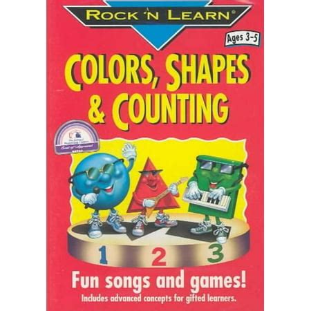 Rock N Learn Colors Shapes Counting Dvd Walmart Canada