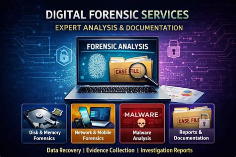 Do Digital Forensic Analysis Projects With Documentations By Anjelines