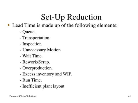 Ppt Demand Chain Solutions Set Up Reduction Powerpoint Presentation Free Download Id 3213673