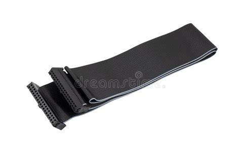 Hard Disk Drive Ide Connector Isolated White Background Connectors