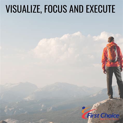 Visualize Focus And Execute First Choice Martial Arts